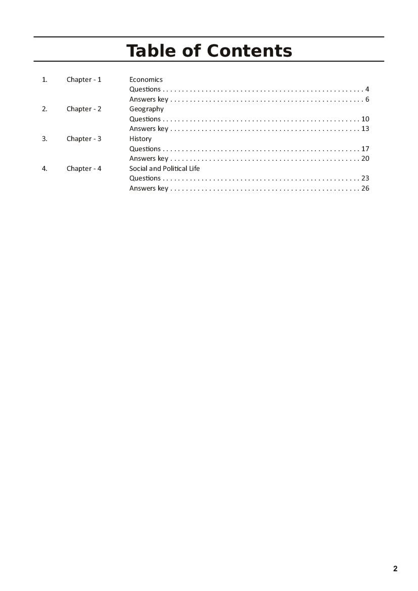 Class 10 Social Science Competency Based Questions 2025 - Download PDF ...
