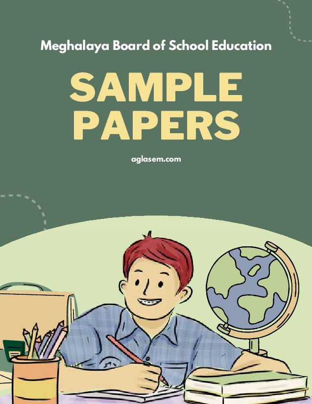 MBOSE Class 12 Sample Question Paper Chemistry