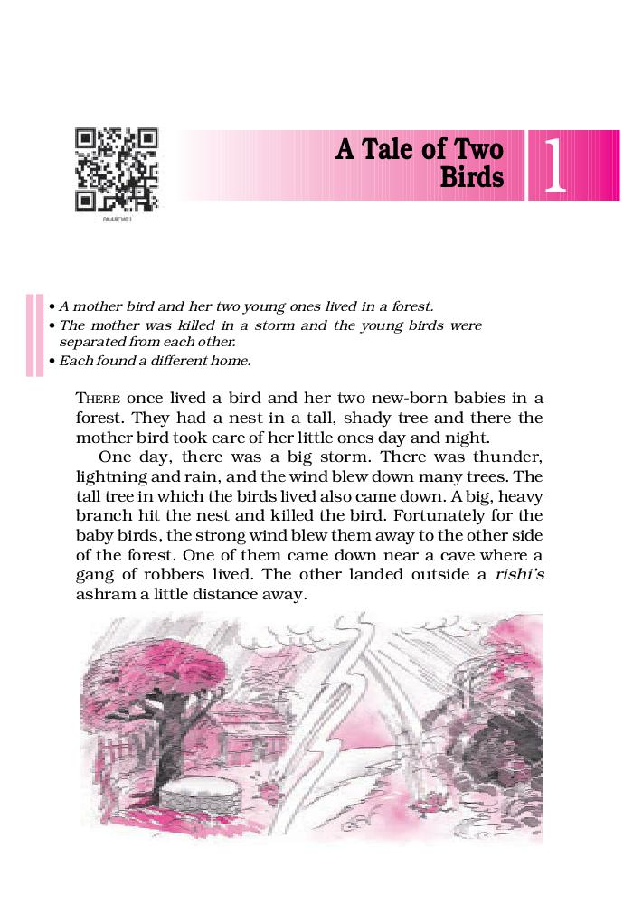 NCERT Book Class 6 English Chapter 1 A Tale Of Two Birds PDF NCERT Book Class 6 English Chapter 1 A Tale Of Two Birds PDF
