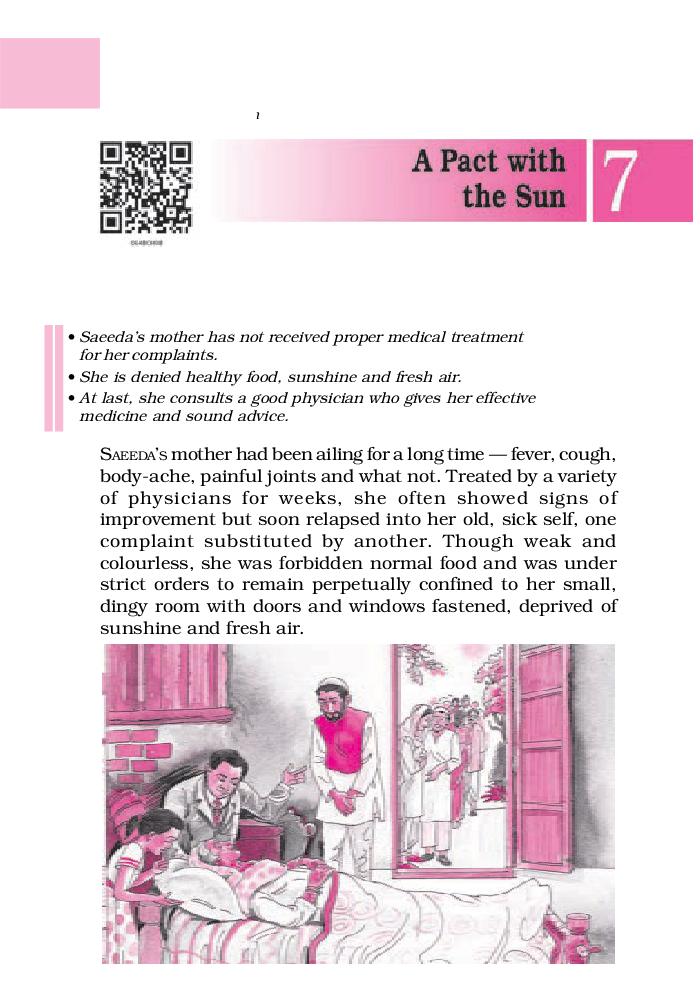 NCERT Book Class 6 English Chapter 7 A Pact With The Sun PDF 