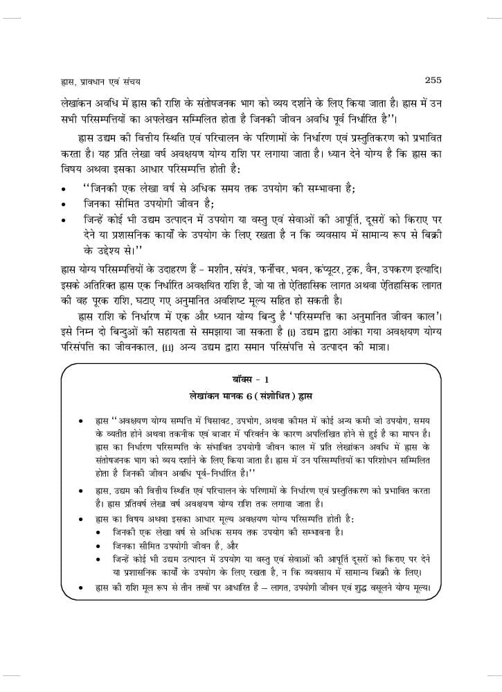 UP Board Book Class 11 Accountancy (लेखाशास्त्र) Chapter 7 ह्रास ...