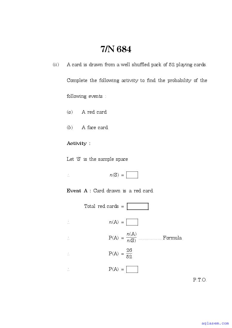 Maharashtra Board SSC Maths - Algebra Sample Paper 2026 (PDF) - Maha ...