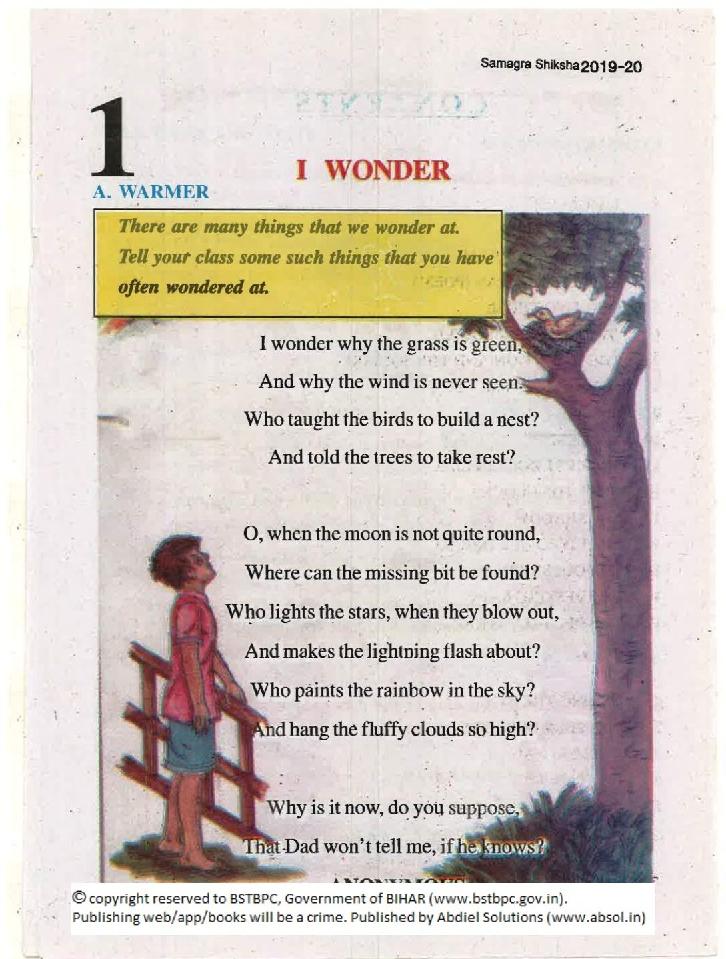 Bihar Board Class 8 English TextBook Radiance Bihar Board Class 8 English TextBook Radiance