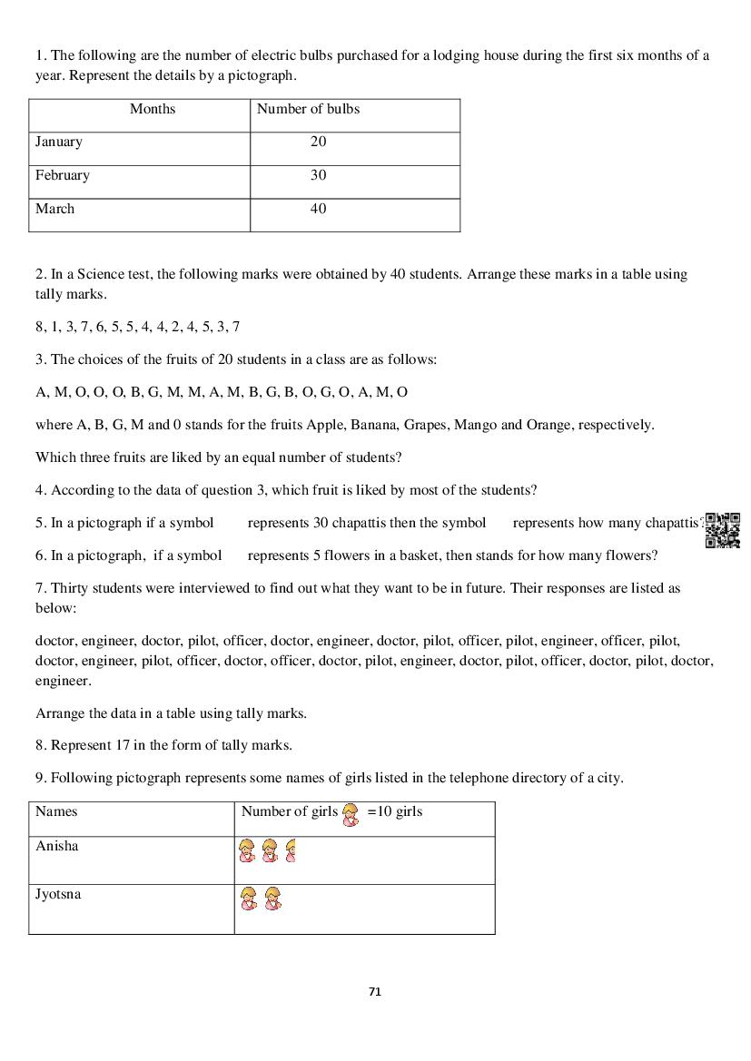 Class 6 Maths Notes for Decimals (PDF) - Study Material - AglaSem