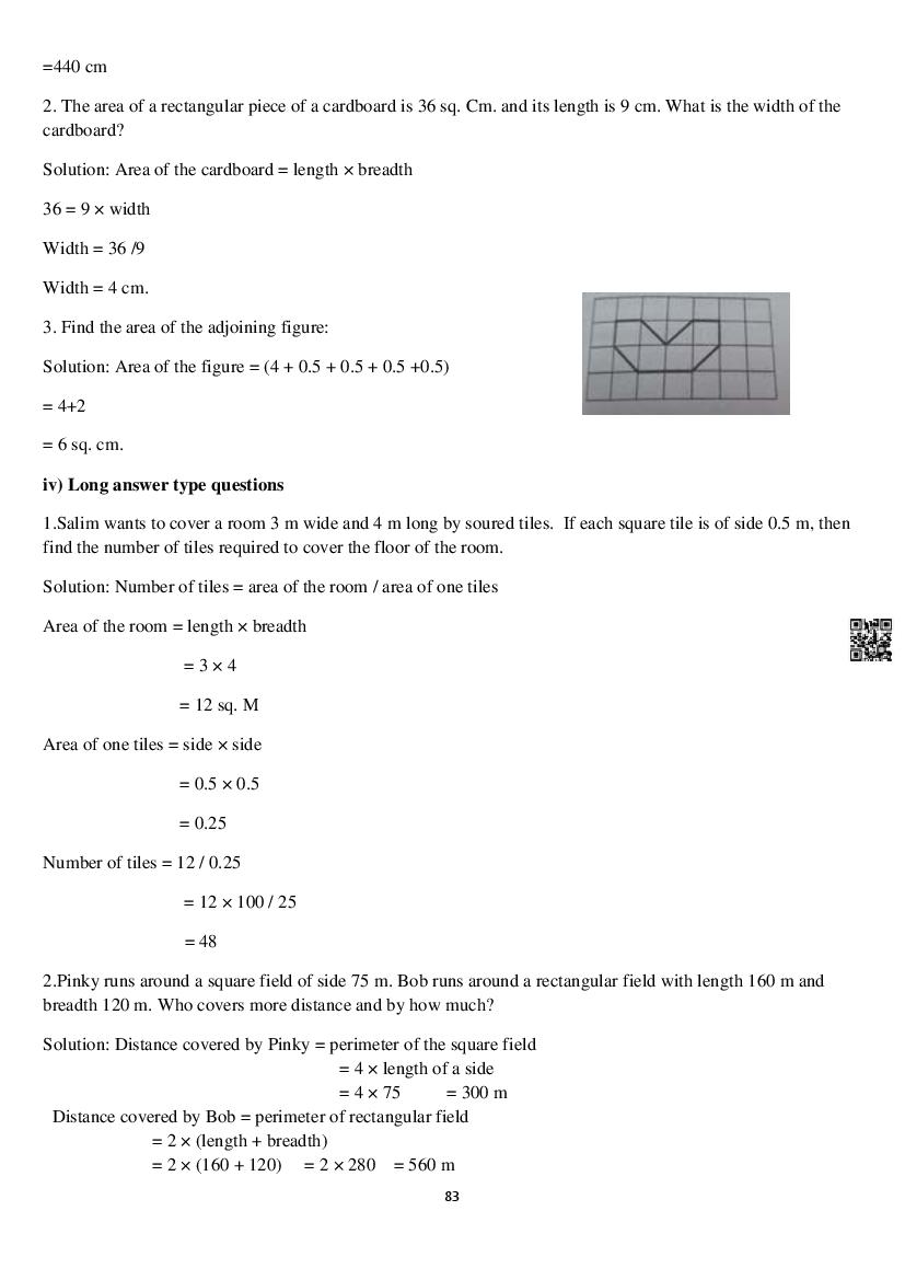 Class 6 Maths Notes For Mensuration PDF Study Material AglaSem Class 6 Maths Notes For Mensuration PDF Study Material AglaSem