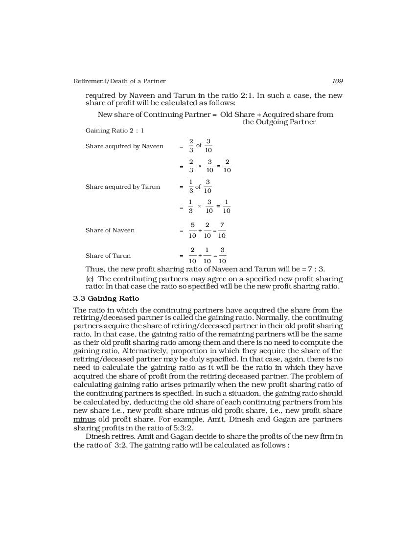 NCERT Book Class 12 Accountancy Chapter 3 Reconstitution Of A NCERT Book Class 12 Accountancy Chapter 3 Reconstitution Of A