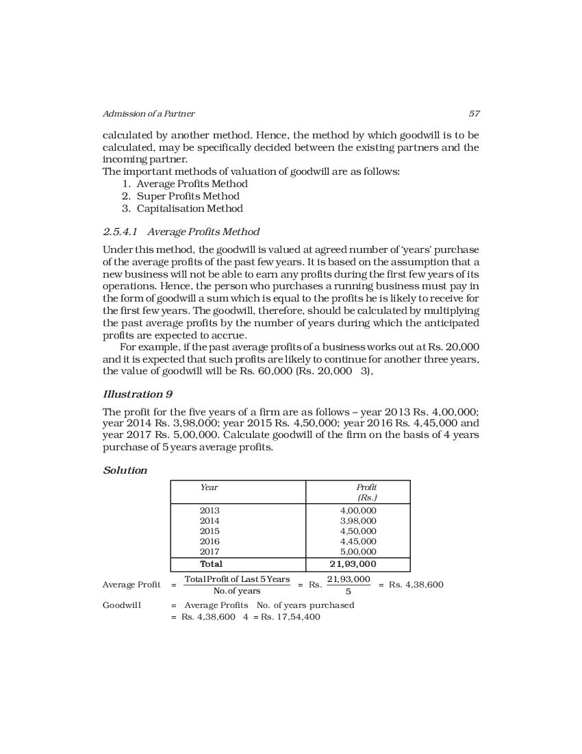 NCERT Book Class 12 Accountancy Chapter 2 Reconstitution Of A NCERT Book Class 12 Accountancy Chapter 2 Reconstitution Of A