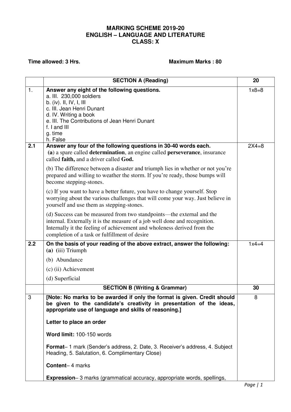 Marking Scheme For Class 10 Cbse 2022 23 Image To U Marking Scheme For Class 10 Cbse 2022 23 Image To U