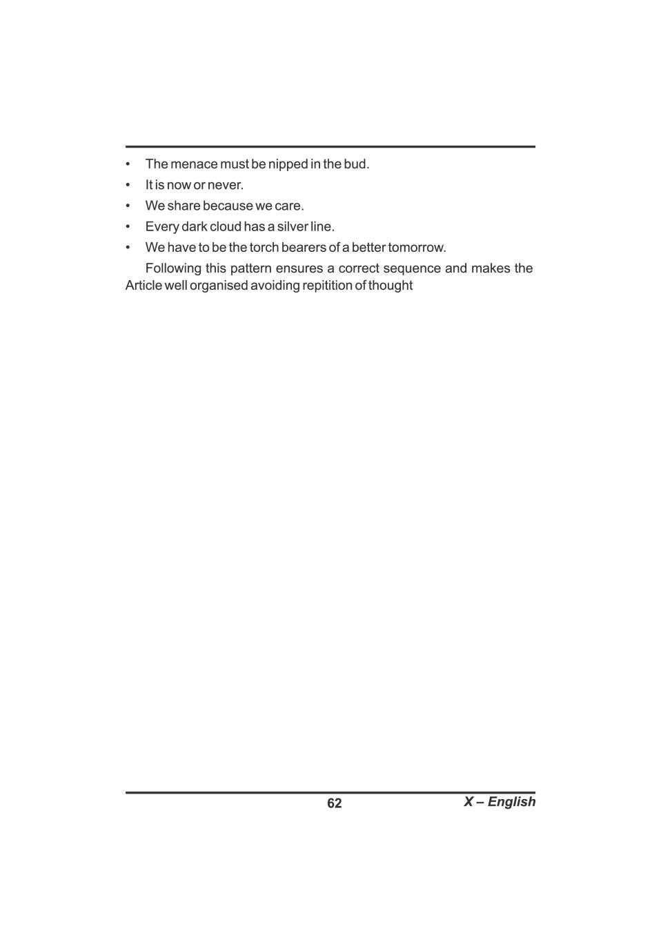Article Writing Format Notes For Class 10 English PDF OneEdu24