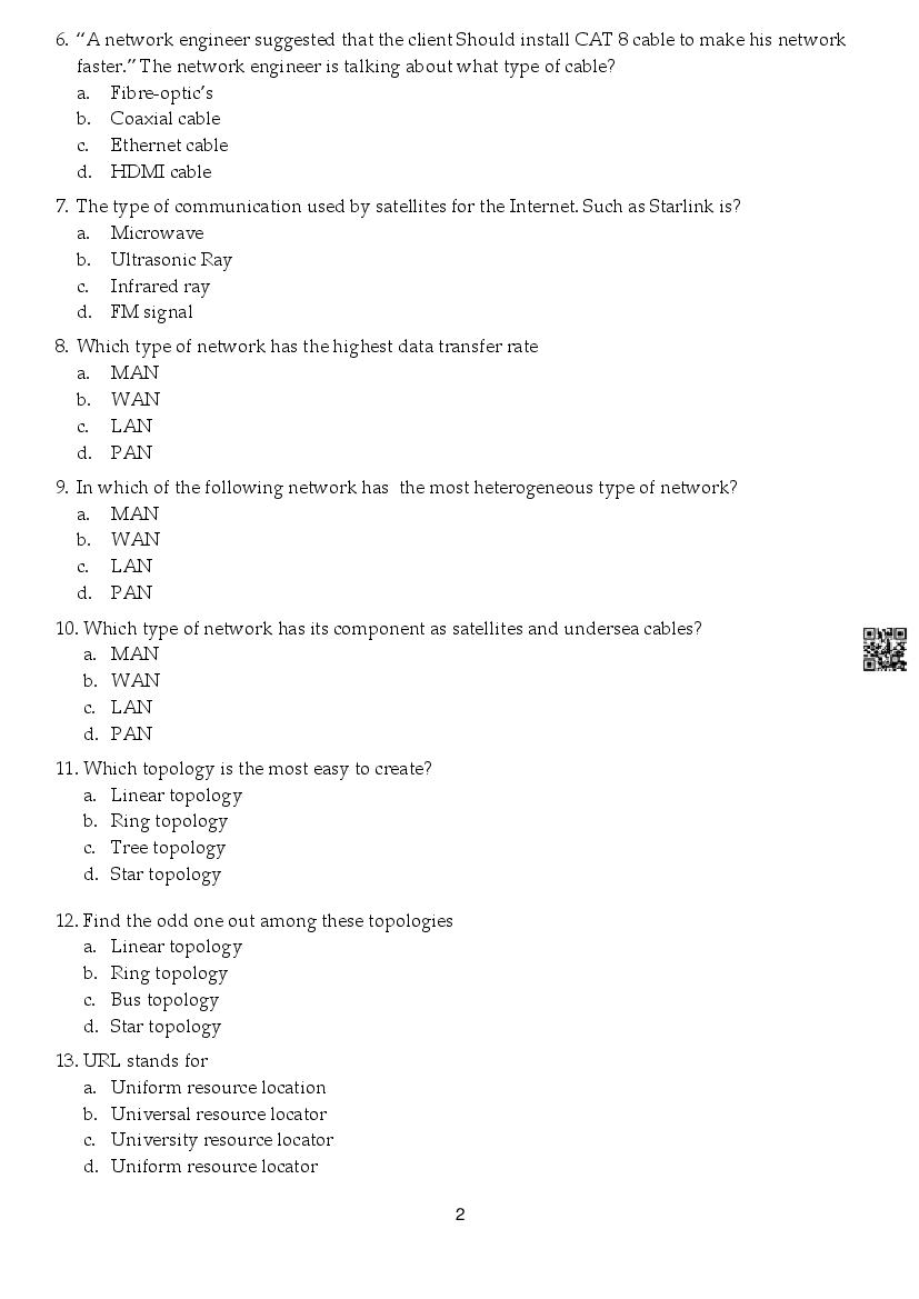 Class 8 Computer Science Half Yearly Question Paper 2024 | Download 8th ... Class 8 Computer Science Half Yearly Question Paper 2024 | Download 8th ...
