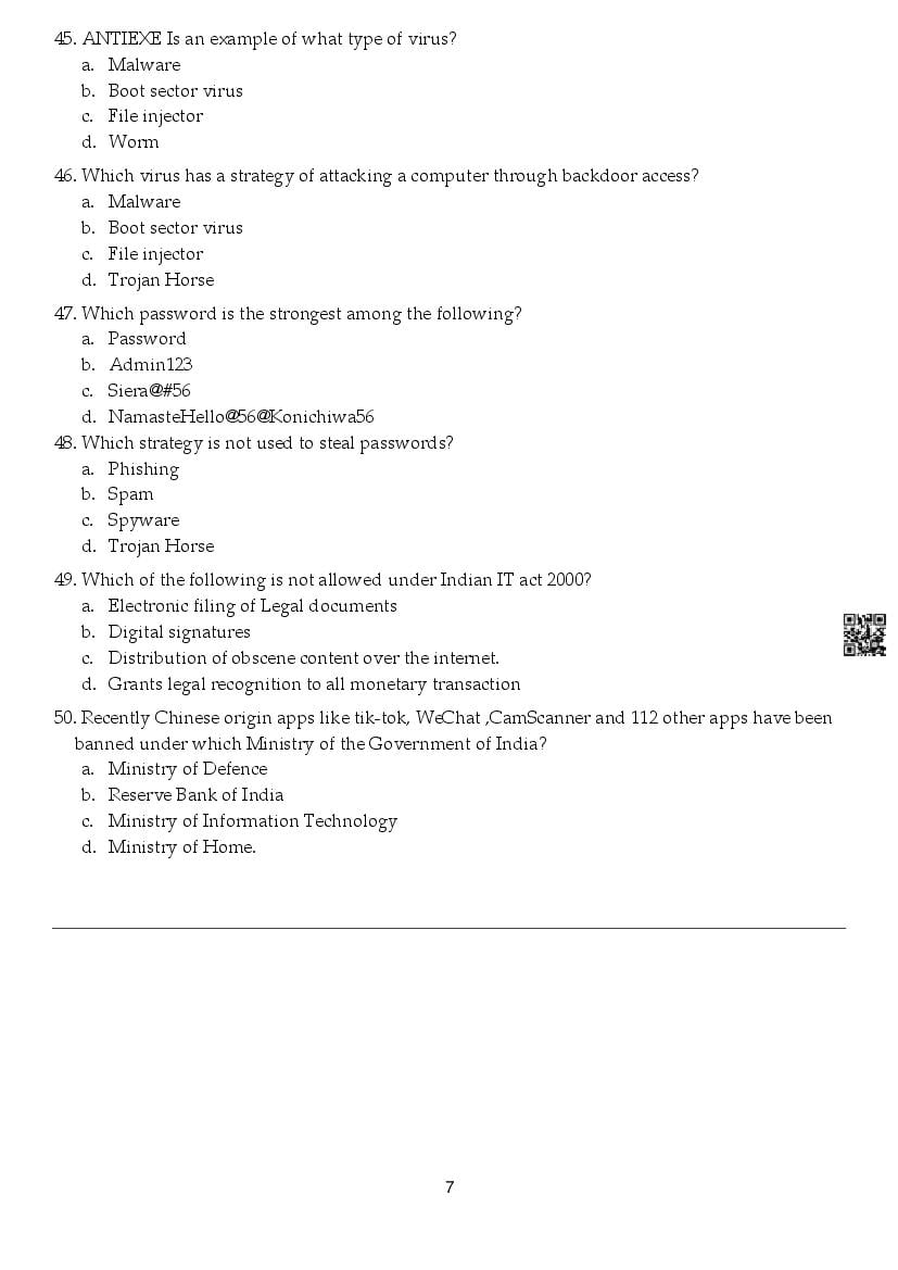 Class 8 Computer Science Half Yearly Question Paper 2024 | Download 8th ... Class 8 Computer Science Half Yearly Question Paper 2024 | Download 8th ...