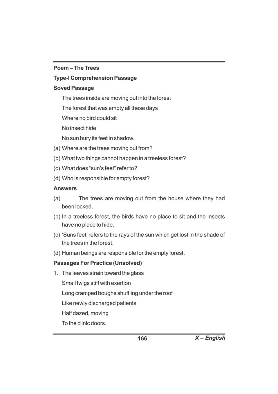 The Trees Notes For Class 10 English PDF OneEdu24 The Trees Notes For Class 10 English PDF OneEdu24