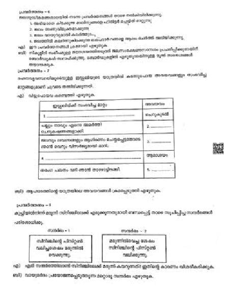 Class 7 Basic Science Christmas Exam Question Paper 2024 | Kerala Std 7 Second Term Basic ...
