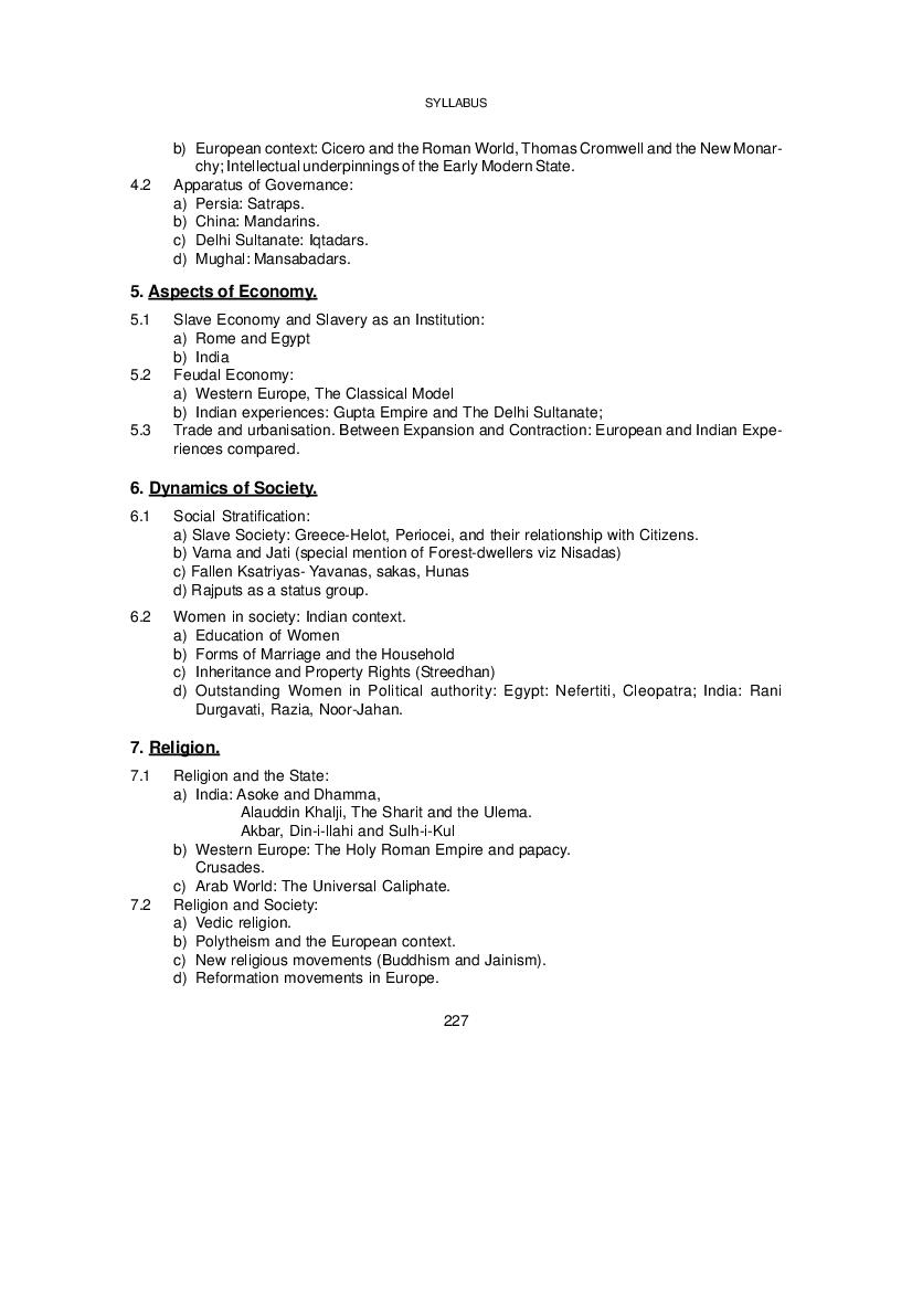 WBCHSE Class 11 History Syllabus 2024 PDF West Bengal Board Class