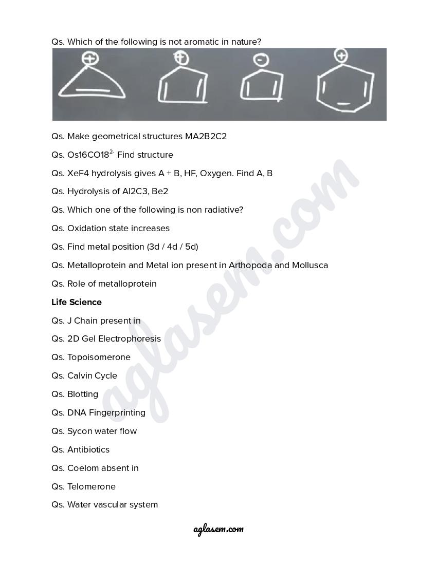CUET PG 2023 Question Paper (PDF) - Download Here - AglaSem Admission