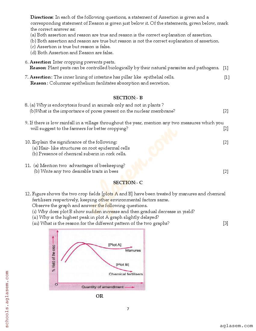 Class 9 Science Question Paper 2023 (PDF) - 9th Annual Exam Science ... Class 9 Science Question Paper 2023 (PDF) - 9th Annual Exam Science ...