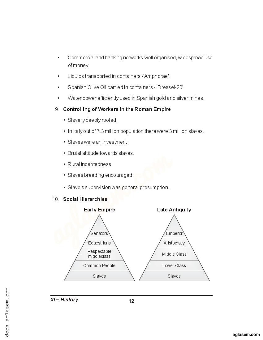 Class 11 History Notes for An Empire Across Three Continents (PDF ...