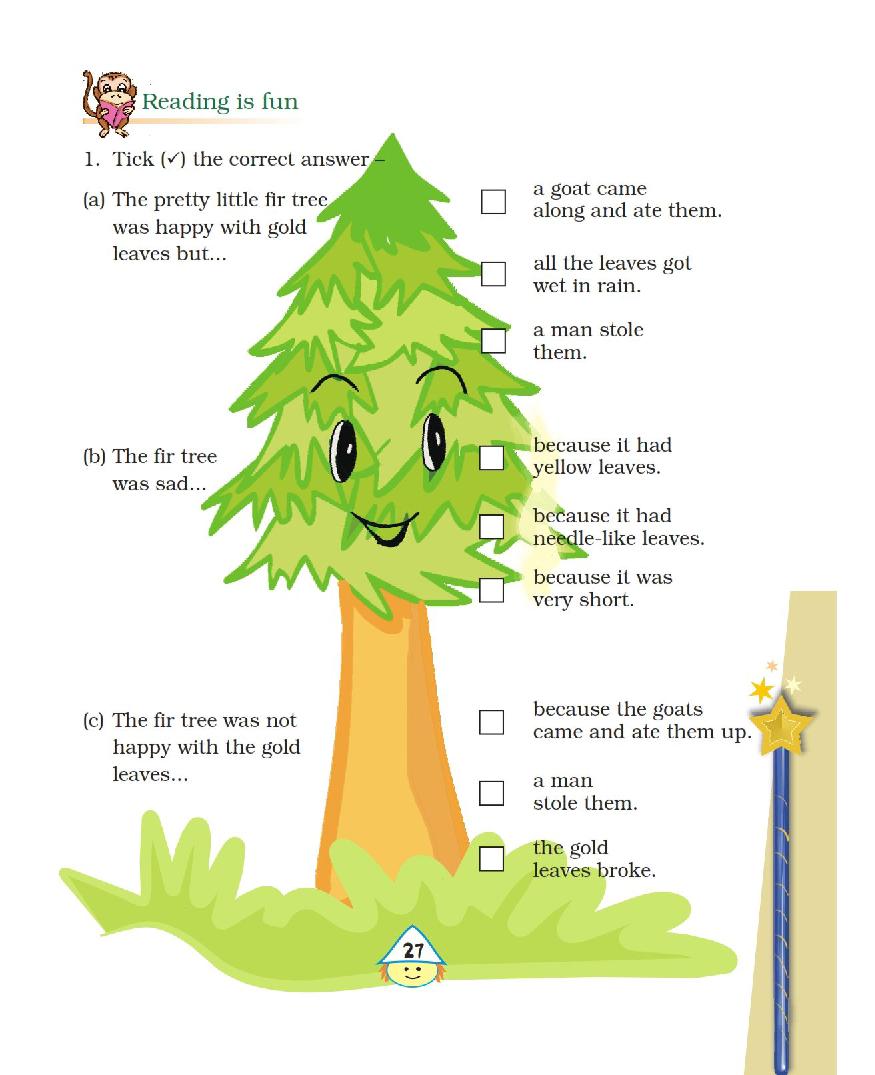 NCERT Book Class 4 English Chapter 2 Noses The Little Fir Tree PDF NCERT Book Class 4 English Chapter 2 Noses The Little Fir Tree PDF