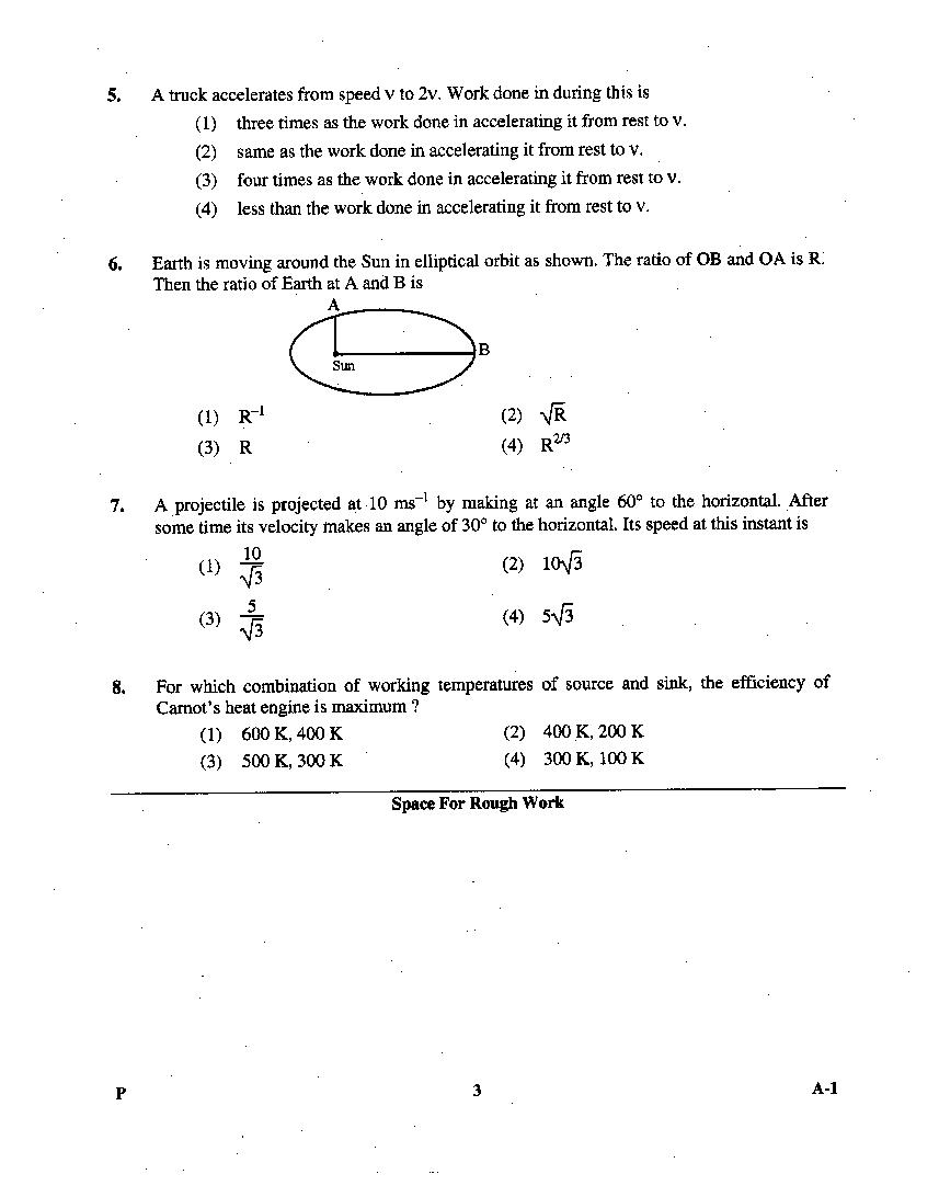 KCET 2013 Question Paper Physics kcet-2013-question-paper-physics