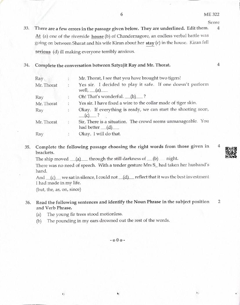 Kerala SSLC English Model Exam Question Paper 2025 (PDF) - Download ...