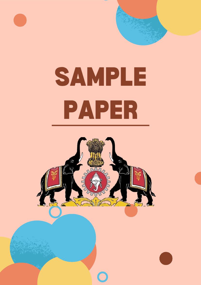 Kerala Plus Two Model Question Paper Maths Science 