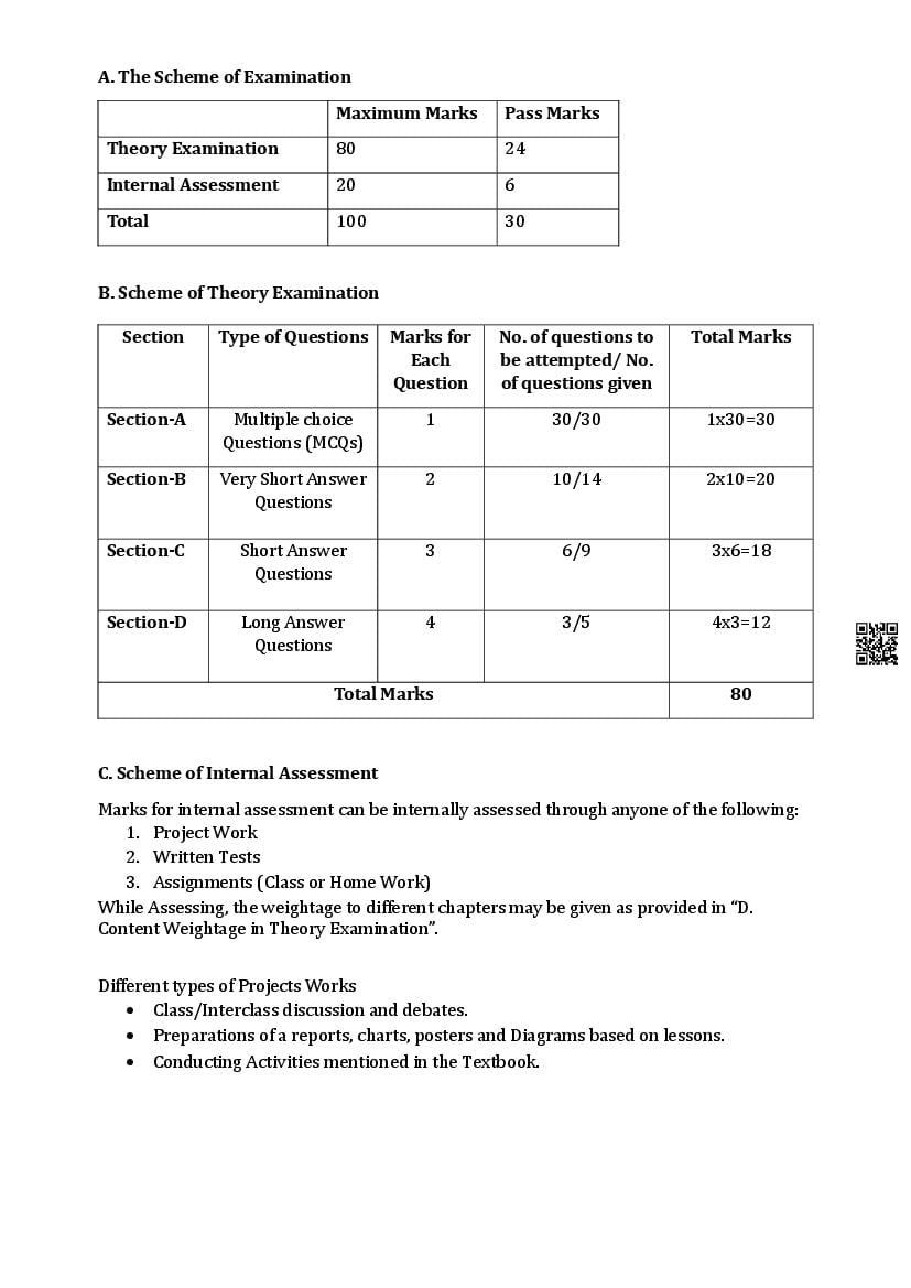 MBOSE SSLC Science Sample Paper 2026 (PDF) - Download Meghalaya Board ...