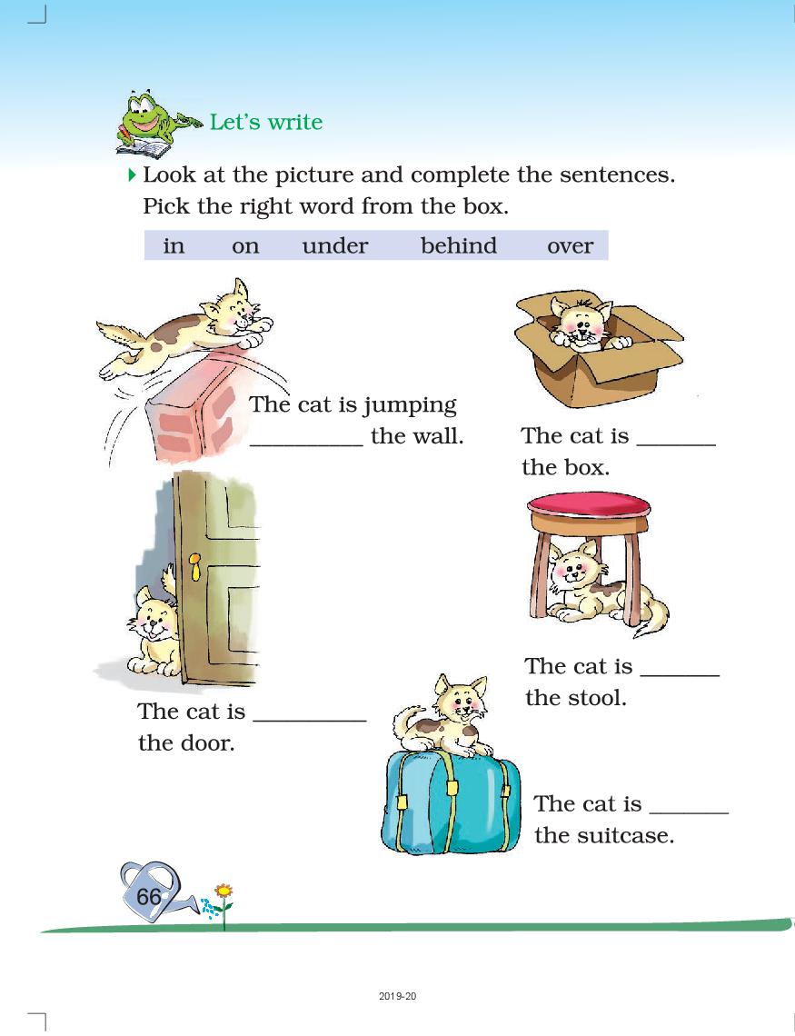 NCERT Book Class 2 English Marigold Chapter 4 Rain
