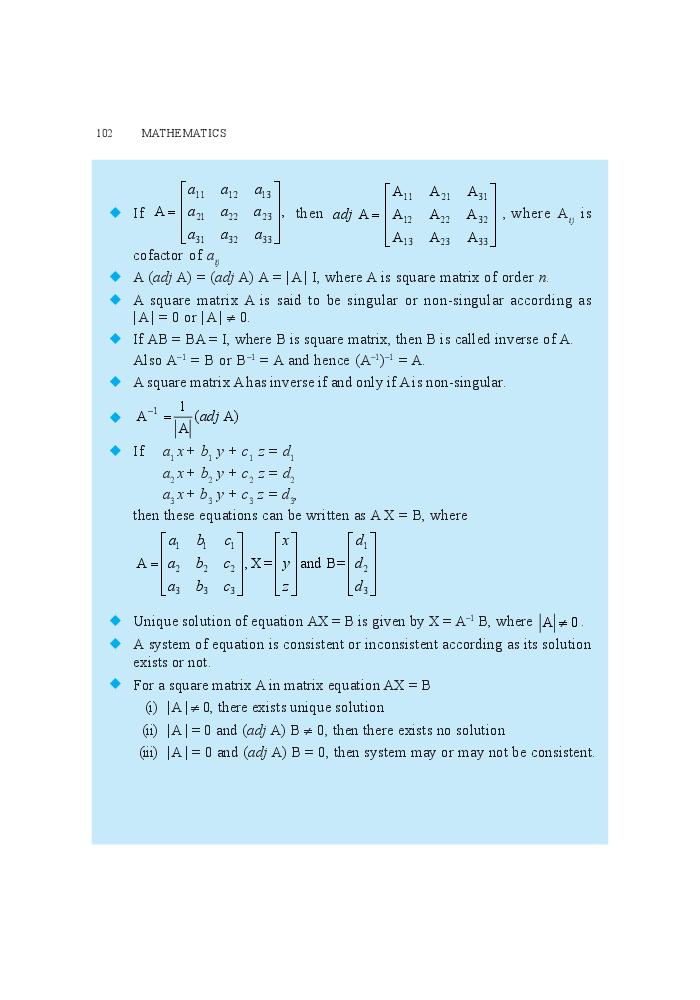 NCERT Book Class 12 Maths Chapter 4 Determinants