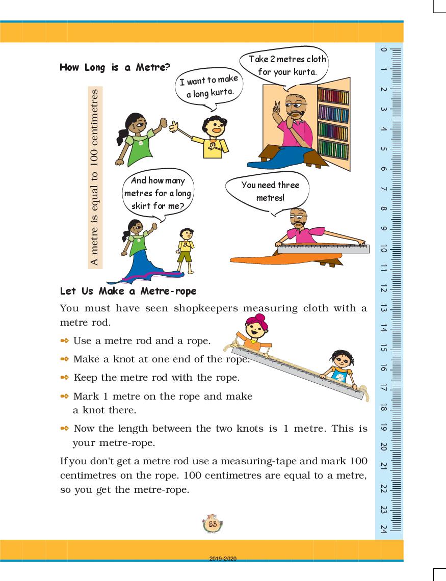 NCERT Book Class 3 Maths Chapter 4 Long And Short