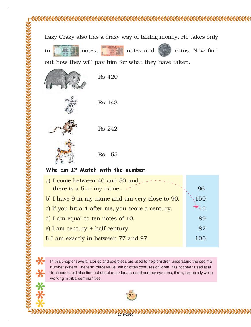 NCERT Book Class 3 Maths Chapter 2 Fun With Numbers PDF 