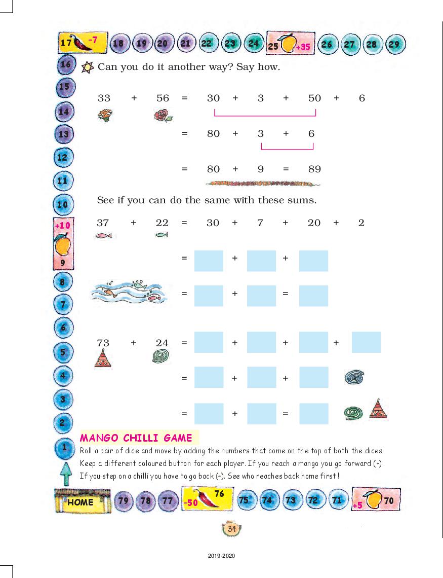 NCERT Book Class 3 Maths Chapter 3 Give And Take