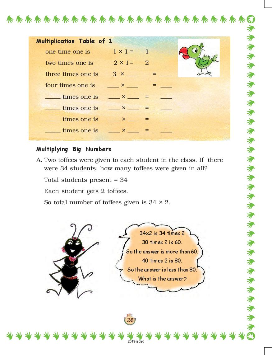NCERT Book Class 3 Maths Chapter 9 How Many Times AglaSem Schools