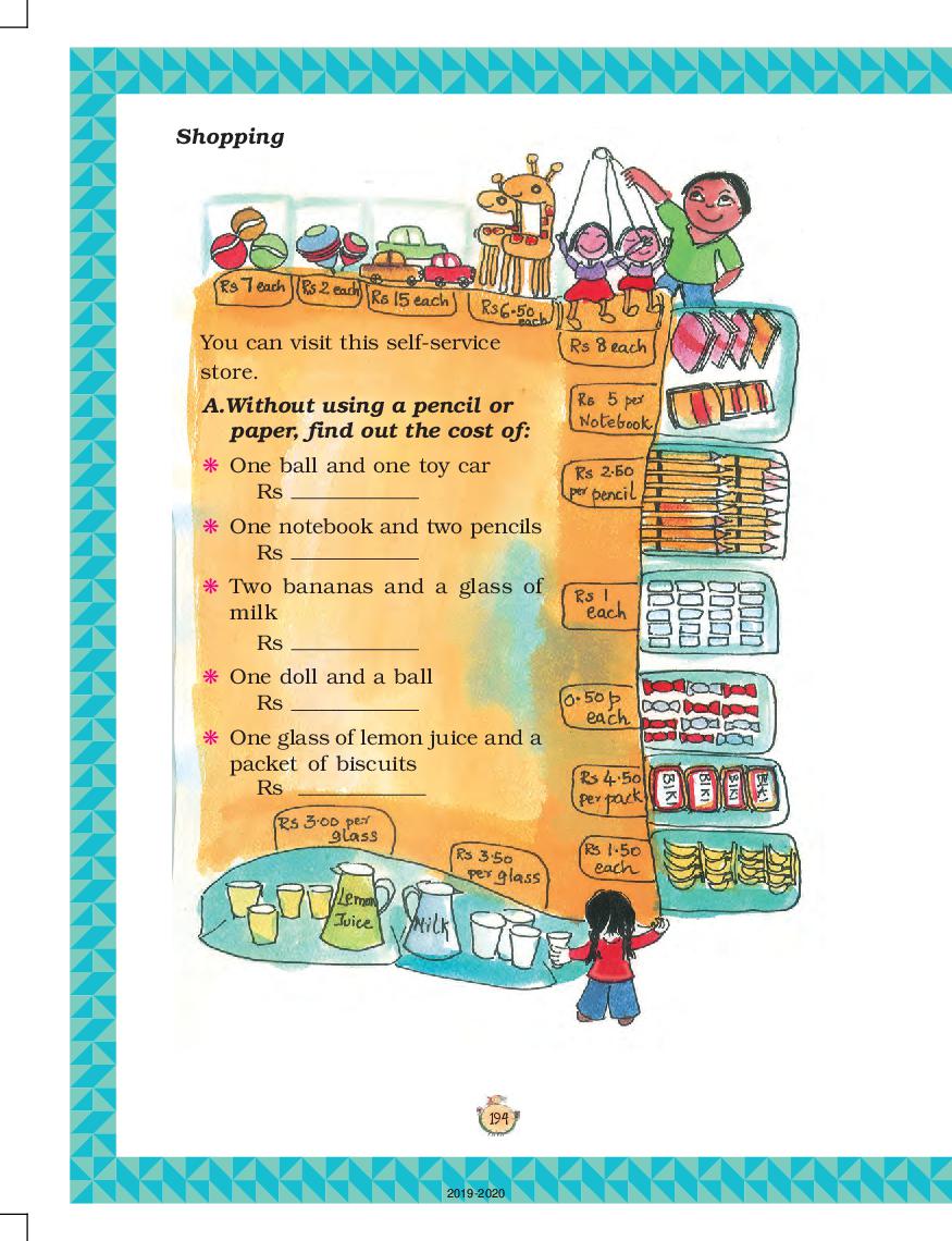NCERT Book Class 3 Maths Chapter 14 Rupees And Paise