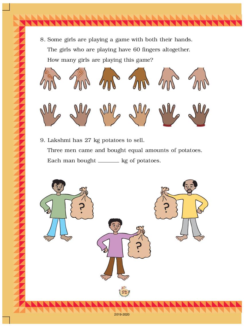 NCERT Book Class 3 Maths Chapter 12 Can We Share PDF NCERT Book Class 3 Maths Chapter 12 Can We Share PDF