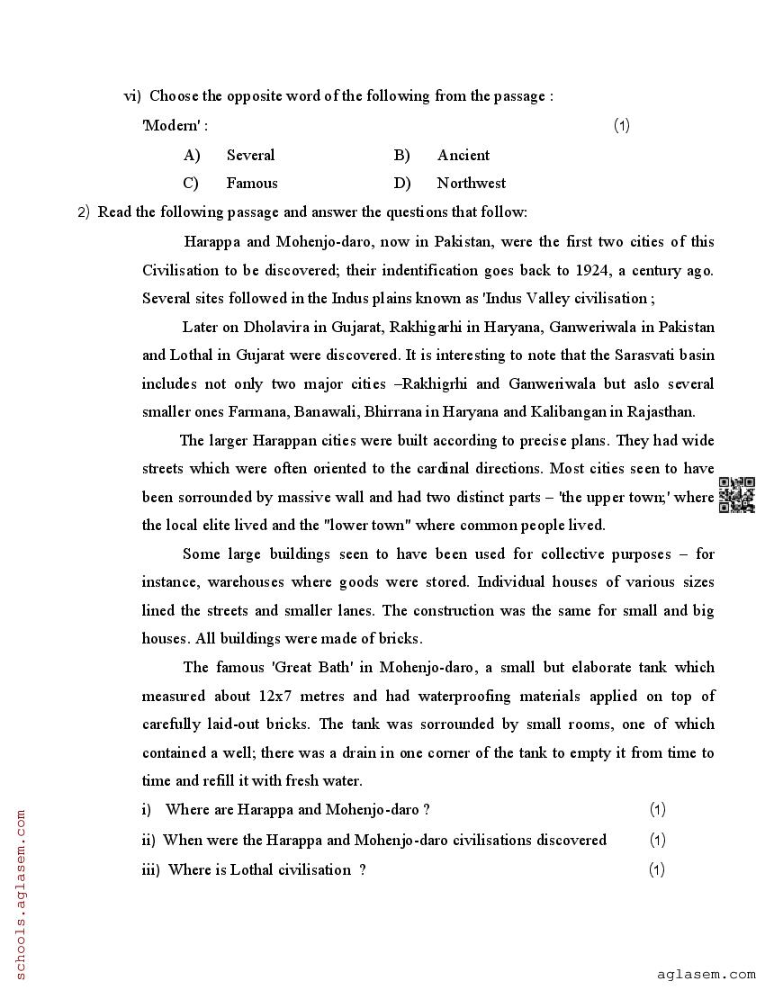 RBSE Class 10 Model Paper 2025 English Download RBSE Class 10 Model Paper 2025 English Download