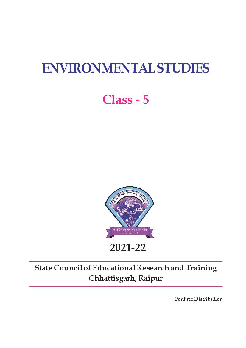 CG Board Class 5 EVS Book CG Board Class 5 EVS Book
