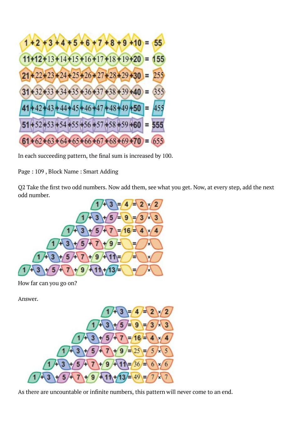 NCERT Solutions Class 5 Mathematics Chapter 7 Can You See The Pattern NCERT Solutions Class 5 Mathematics Chapter 7 Can You See The Pattern