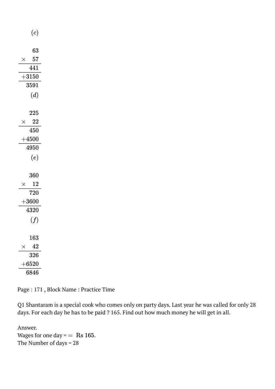 NCERT Solutions For Class 5 Maths Chapter 13 Ways To Multiply And 