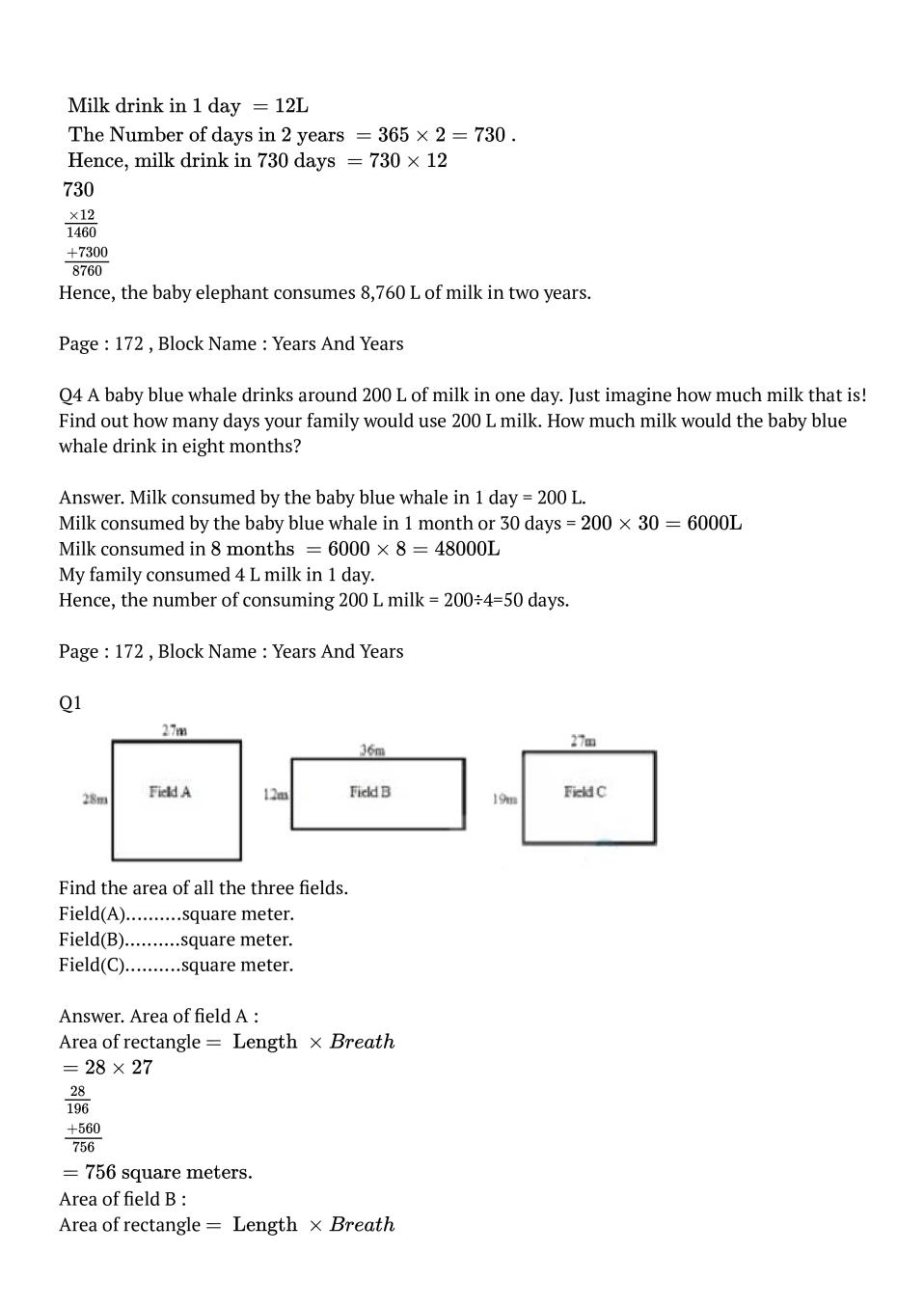 NCERT Solutions For Class 5 Maths Chapter 13 Ways To Multiply And 