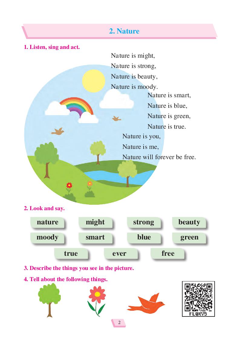 Maharashtra Board 1st Standard English Book PDF Maharashtra Board 1st Standard English Book PDF