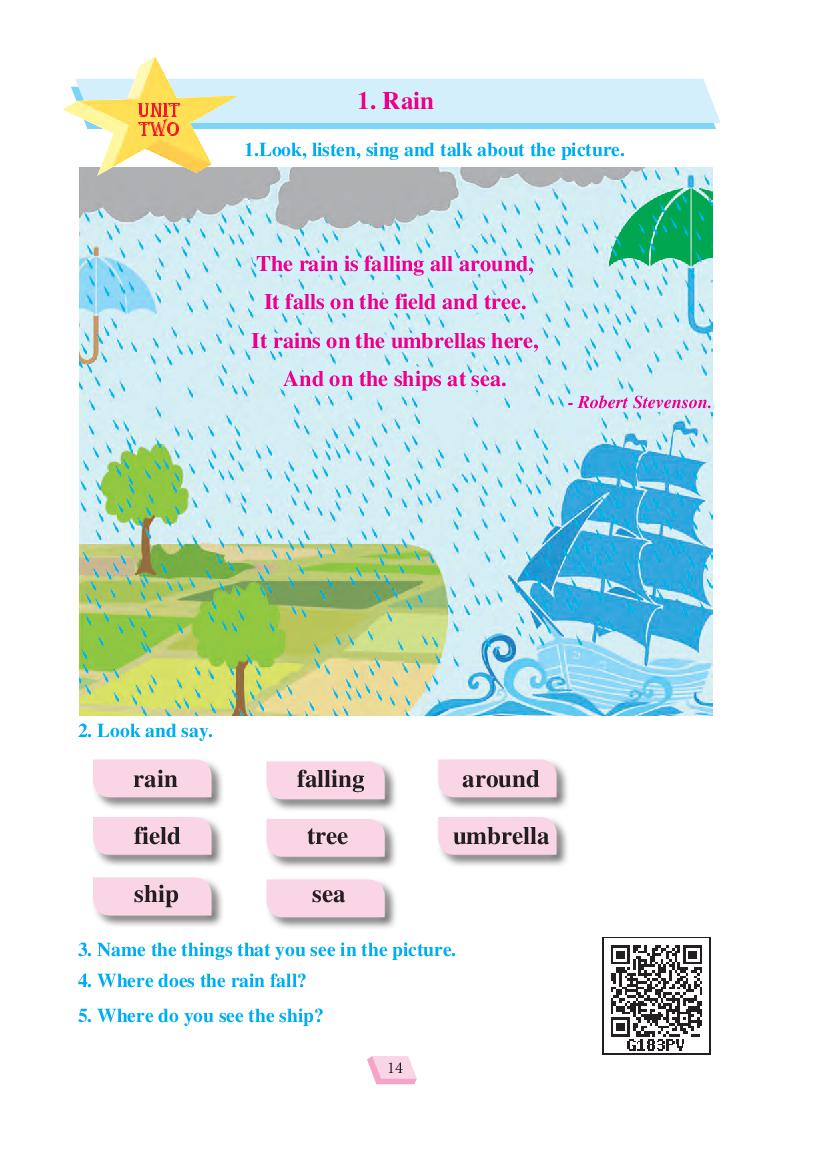 Maharashtra Board 1st Standard English Book PDF Maharashtra Board 1st Standard English Book PDF