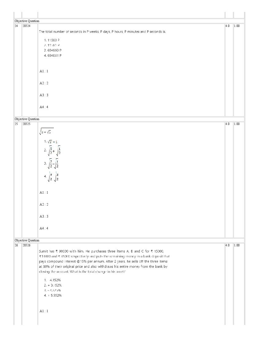 JIPMAT 2023 Question Paper with Answer Key - Download Here - AglaSem Admission