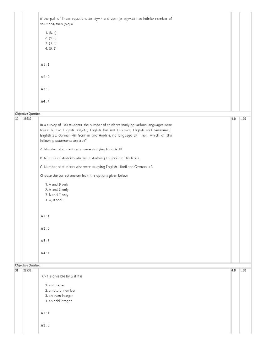 JIPMAT 2023 Question Paper with Answer Key - Download Here - AglaSem Admission