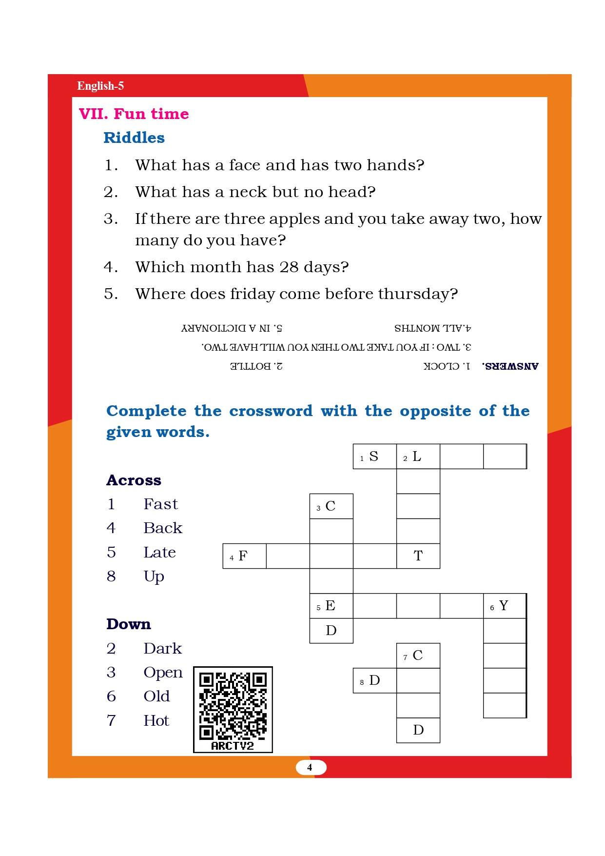 CG Board Class 5 English Book PDF Download Chhattisgarh Board