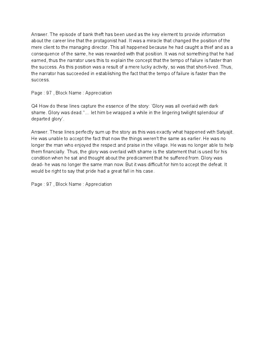 NCERT Solutions For Class 11 English Chapter 7 Glory At Twilight PDF NCERT Solutions For Class 11 English Chapter 7 Glory At Twilight PDF
