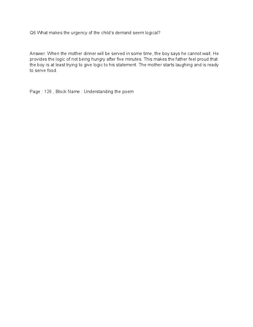 NCERT Solutions For Class 11 English Chapter 8 For Elkana PDF NCERT Solutions For Class 11 English Chapter 8 For Elkana PDF