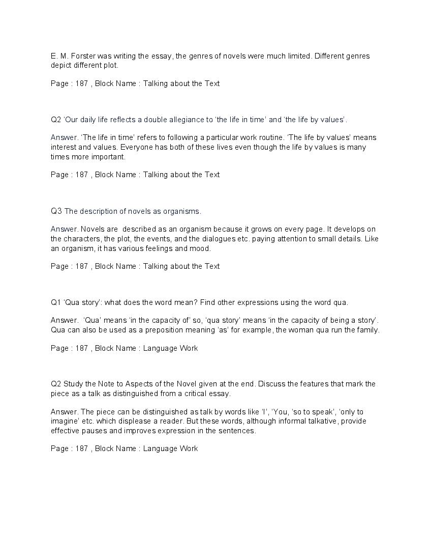 NCERT Solutions For Class 11 English Chapter 6 The Story PDF NCERT Solutions For Class 11 English Chapter 6 The Story PDF