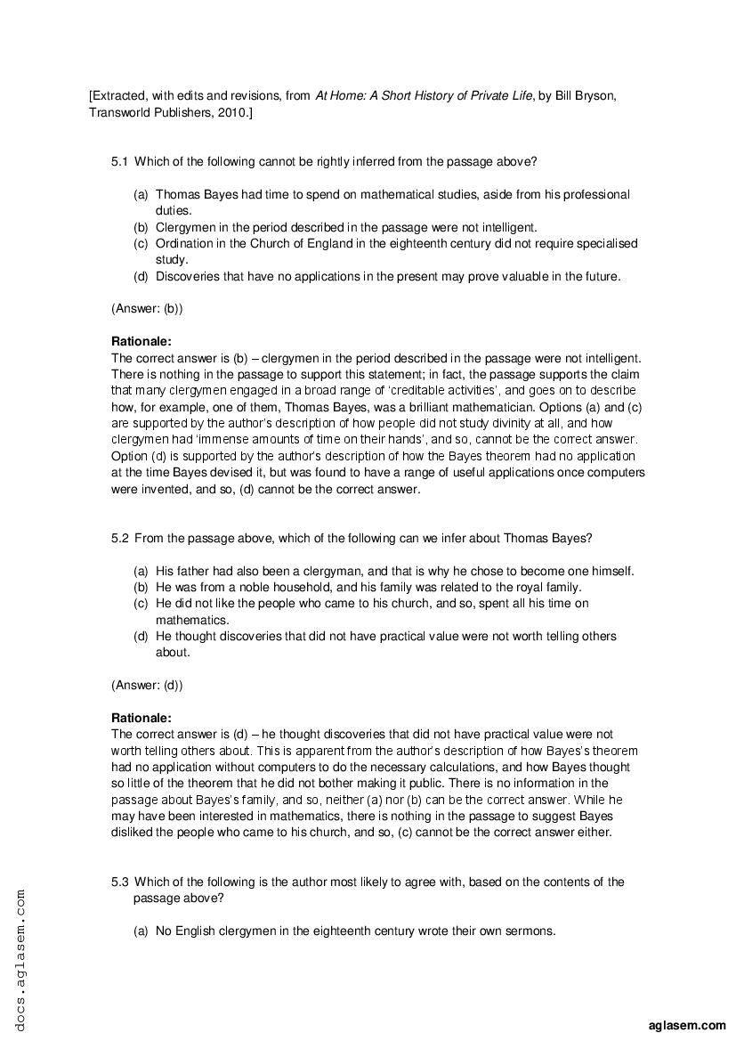 CLAT Sample Paper 2023 (PDF) - Download Here