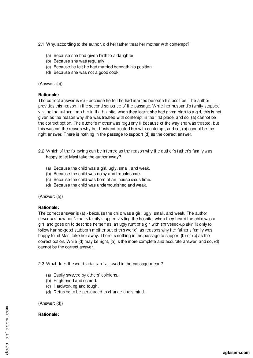 CLAT Sample Paper 2023 (PDF) - Download Here