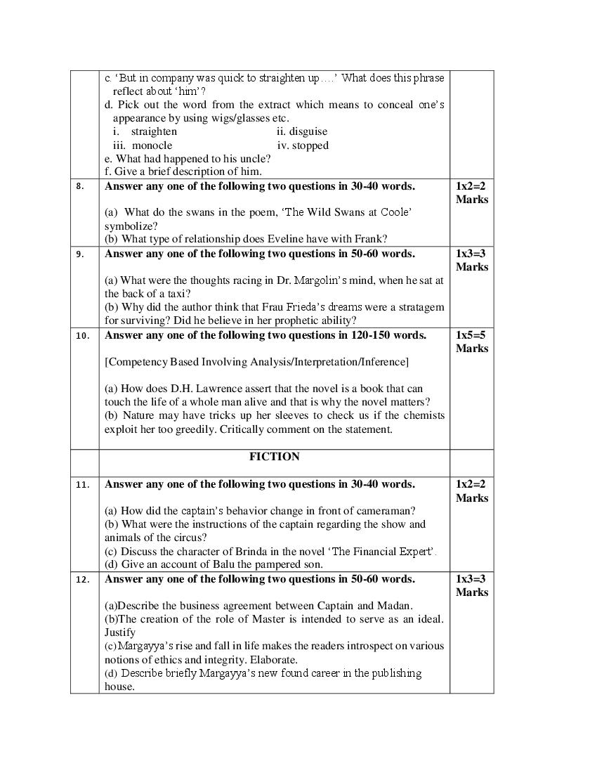 English Elective Sample Paper Class 12 2023 PDF Download CBSE Study Group English Elective Sample Paper Class 12 2023 PDF Download CBSE Study Group
